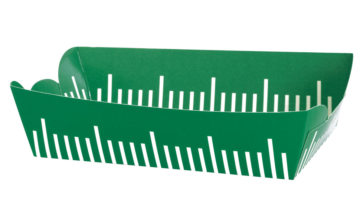 Game Ready Football Field Paper Hot Dog Trays 8ct| Party Stop