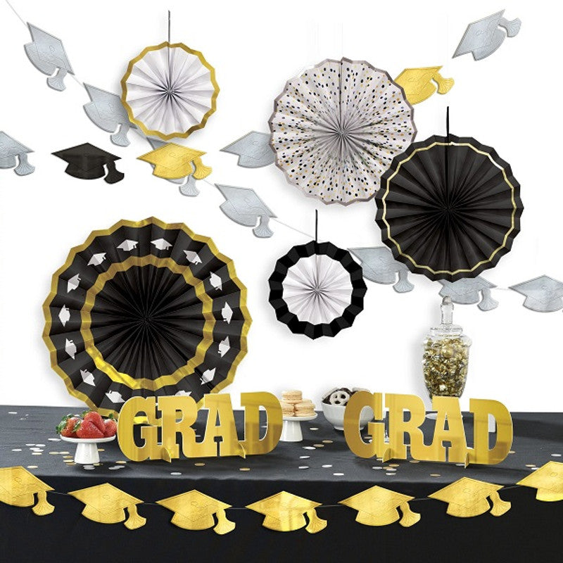 Graduation Room Decorating Kit 10 pcs.| Party Stop
