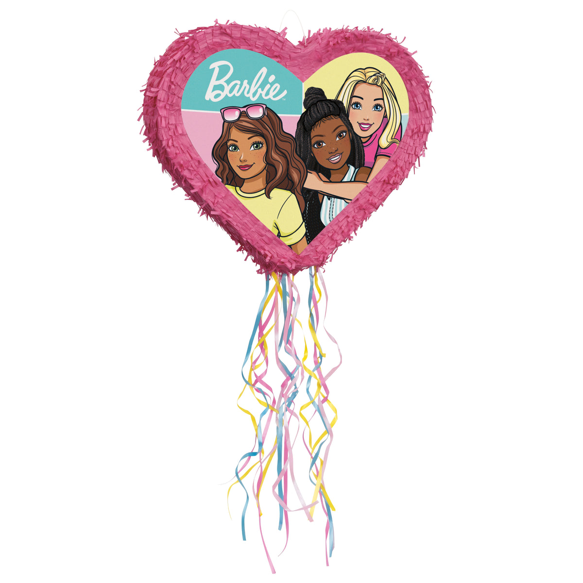 Barbie Heart Shaped Drum Pinata| Party Stop