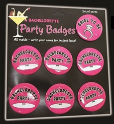 Bachelorette Party Badges | Party Stop