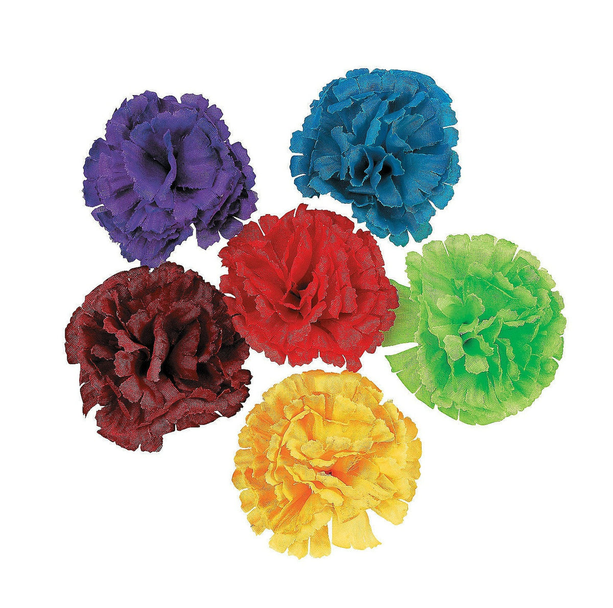 Polyester Fiesta Flower Hair Clip 1 ct.| Party Stop
